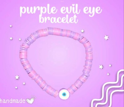 Purple Evil Eye | eBay UK