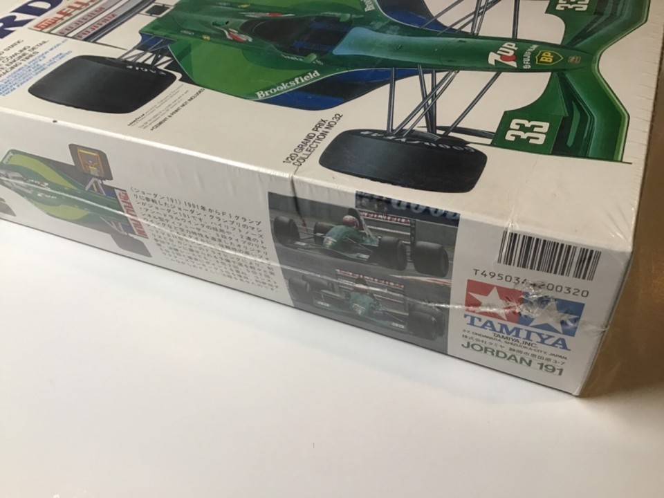 TAMIYA #20032 JORDAN 191 7up FUJIMIFILM 1/20 SCALE MODEL KIT | eBay