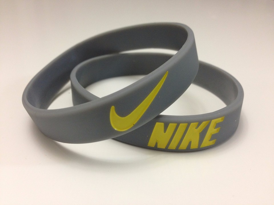 Nike Sport Baller Band Silicone Rubber Bracelet Wristband | eBay