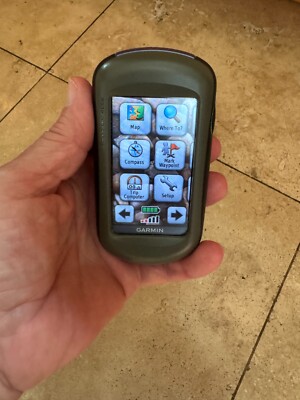 Garmin Oregon 400c Touchscreen Handheld GPS Navigation Unit - Works ...