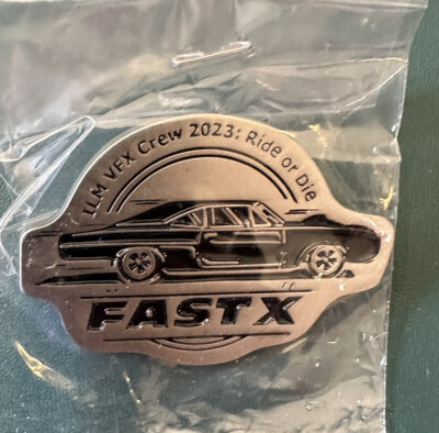 FAST X FAST AND THE FURIOUS NO TIME TO DIE 2023 ILM CREW PIN LUCASFILM ...