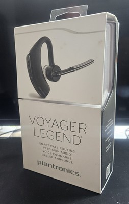 Plantronics Voyager Legend Bluetooth Headset Text Noise Reduction Hands ...