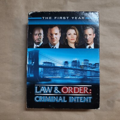Law & Order: Criminal Intent The 1st Year (6DVD Set, 2003) | eBay