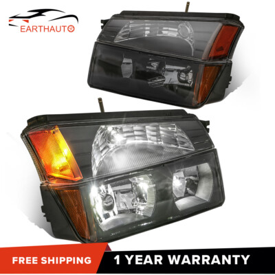2x Driver Passenger Headlight for 2002-06 Chevrolet Avalanche Body ...