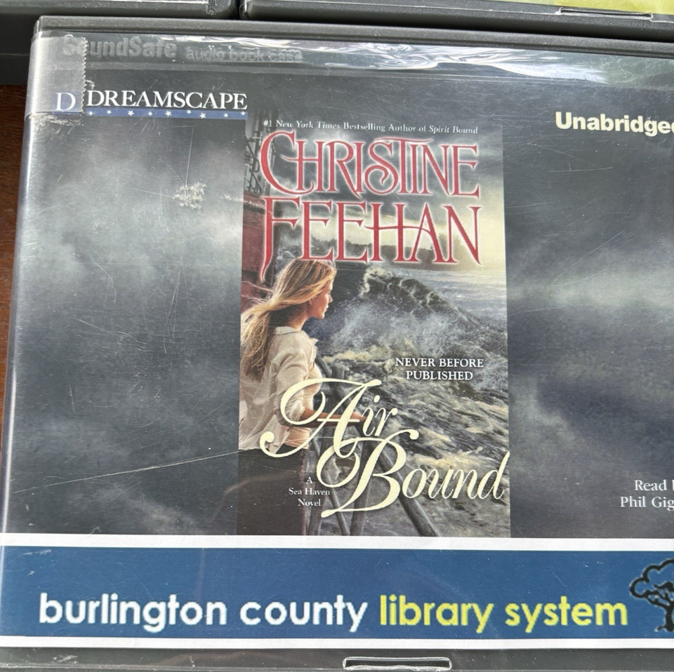 Lot Of 10 Audio Books CDs Thriller Mystery Fiction Novels Ex Library ...