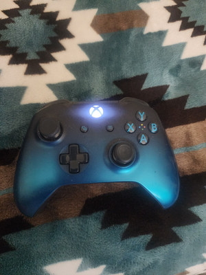 Microsoft Xbox One S Wireless Controller - Ocean Shadow Special Edition ...