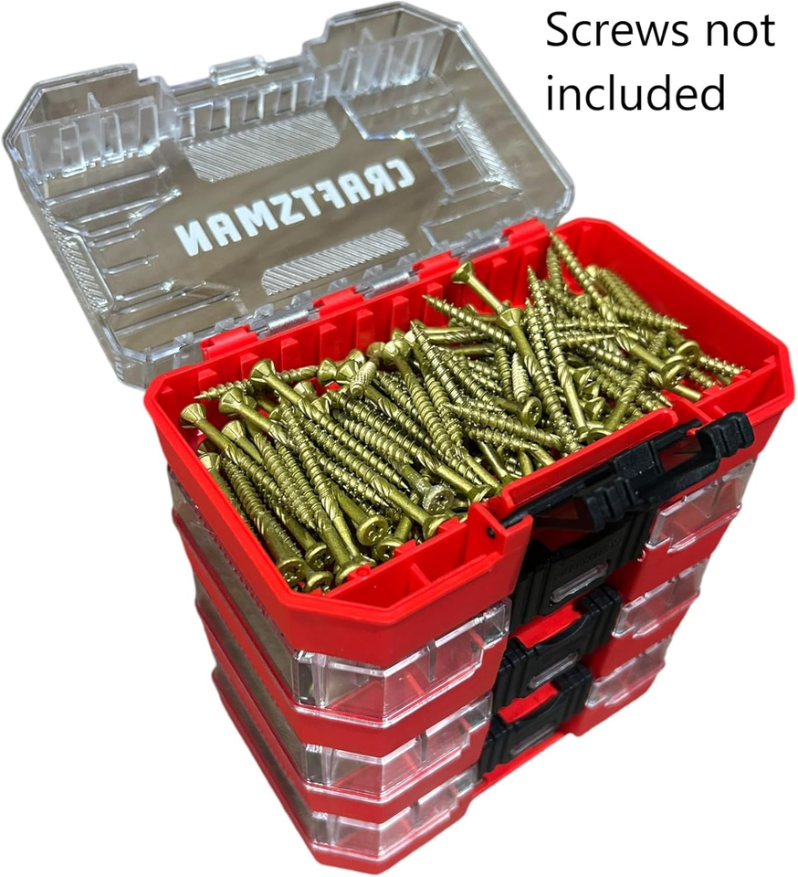 Craftsman Nano Small Versastack Compatible Stackable Plastic Storage ...