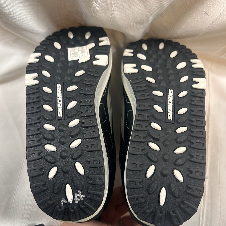Womens Skechers Shape Ups Womens 7 Black & White Walking Toning Shoes ...