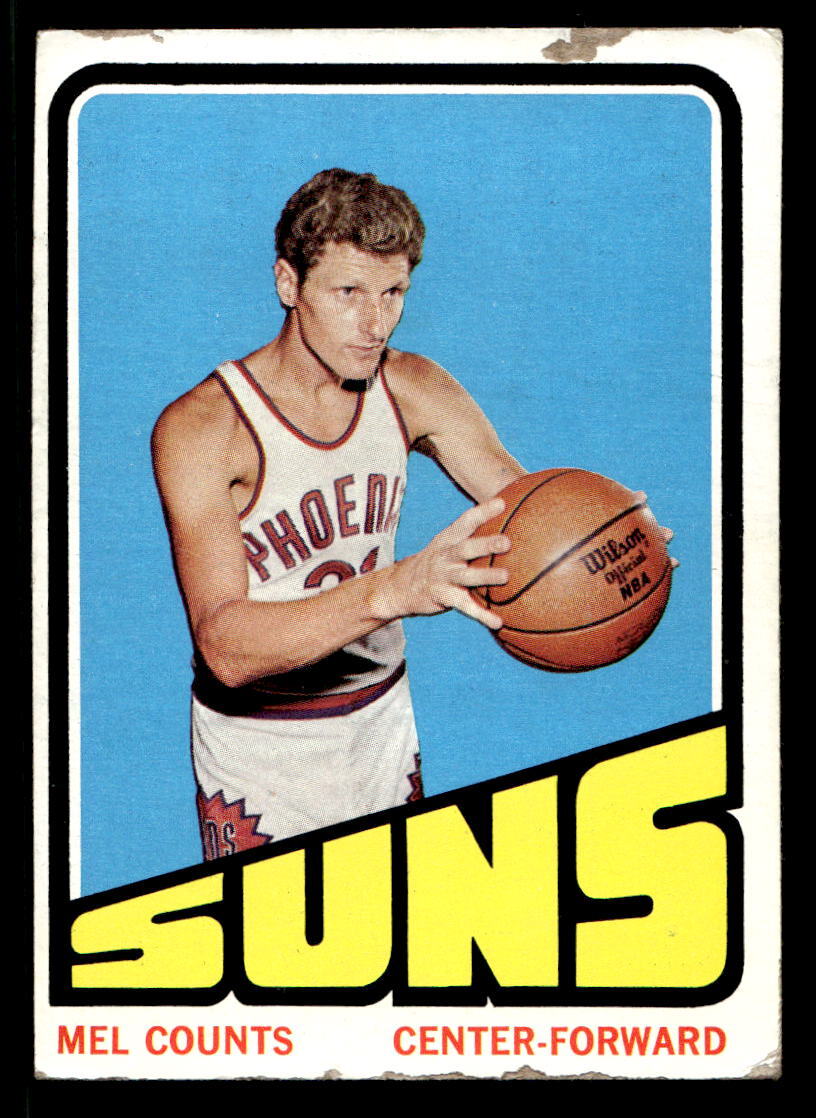 1972 Topps - Mel Counts - #67 Phoenix Suns Low Grade Filler | eBay