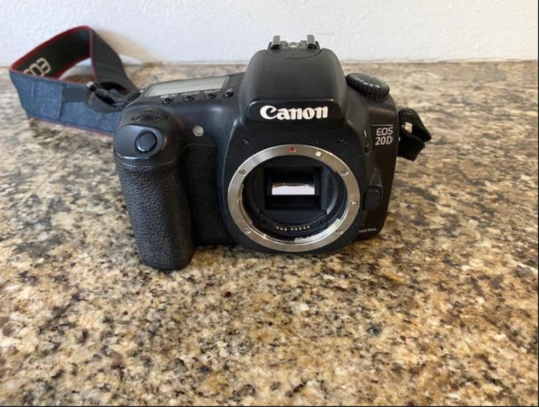 Canon DS126061 EOS 20D Digital Camera Body Only (UNTESTED) | eBay
