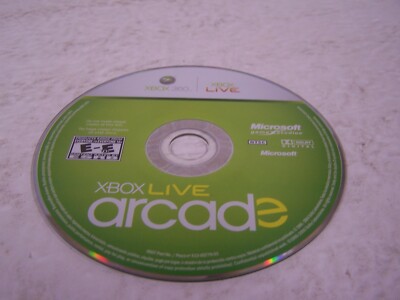 Xbox Live Arcade (Xbox 360, 2004) Disc Only | eBay