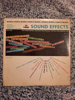 28 Timed Sound Effects. Vinyl LP. Realistic Records. 50-1970. | eBay