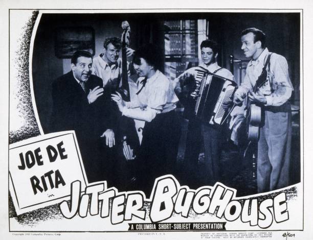 Jitter Bughouse Lobby Card Joe DeRita the Nov-Elites 1948 Old Movie ...
