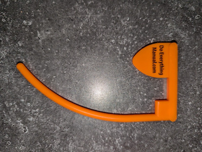 Orange Chamber Indicator Safety Flag for Firearms Target Shooting Range ...