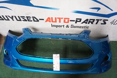 w/ dent 2013-2018 FORD CMAX C-MAX FRONT BUMPER COVER 2016 OEM UF99630 ...