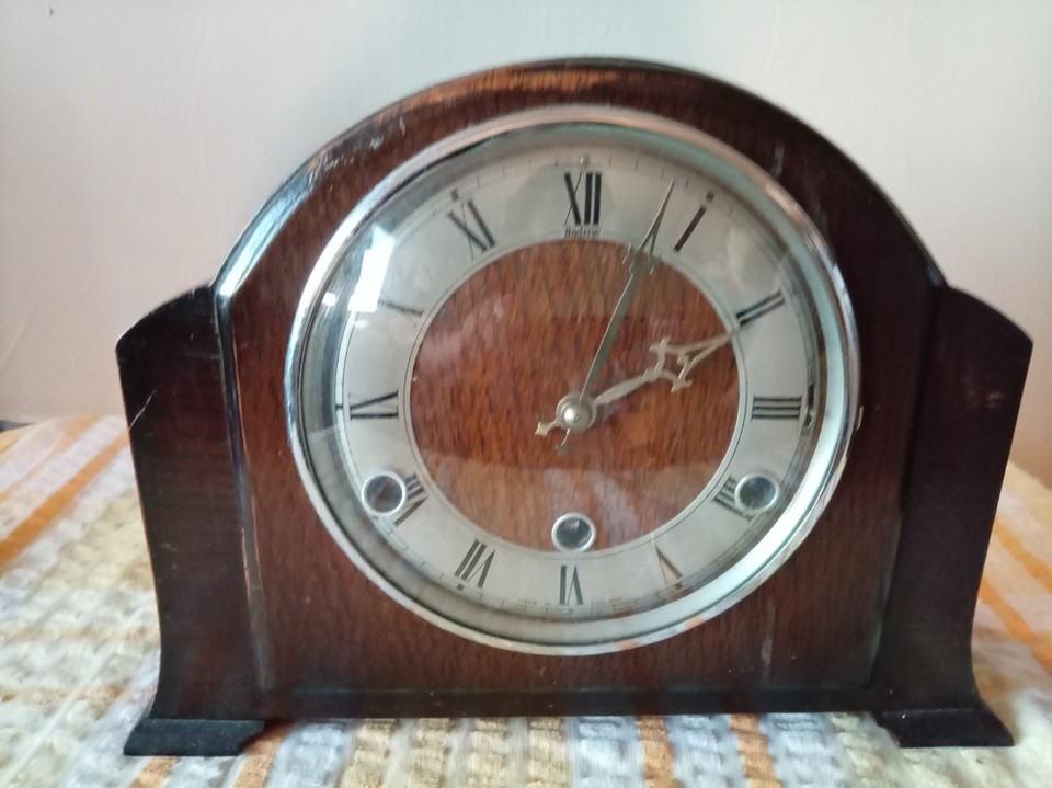 vintage Wooden Mantle Clock Untested 90p Mo Reserve | eBay UK