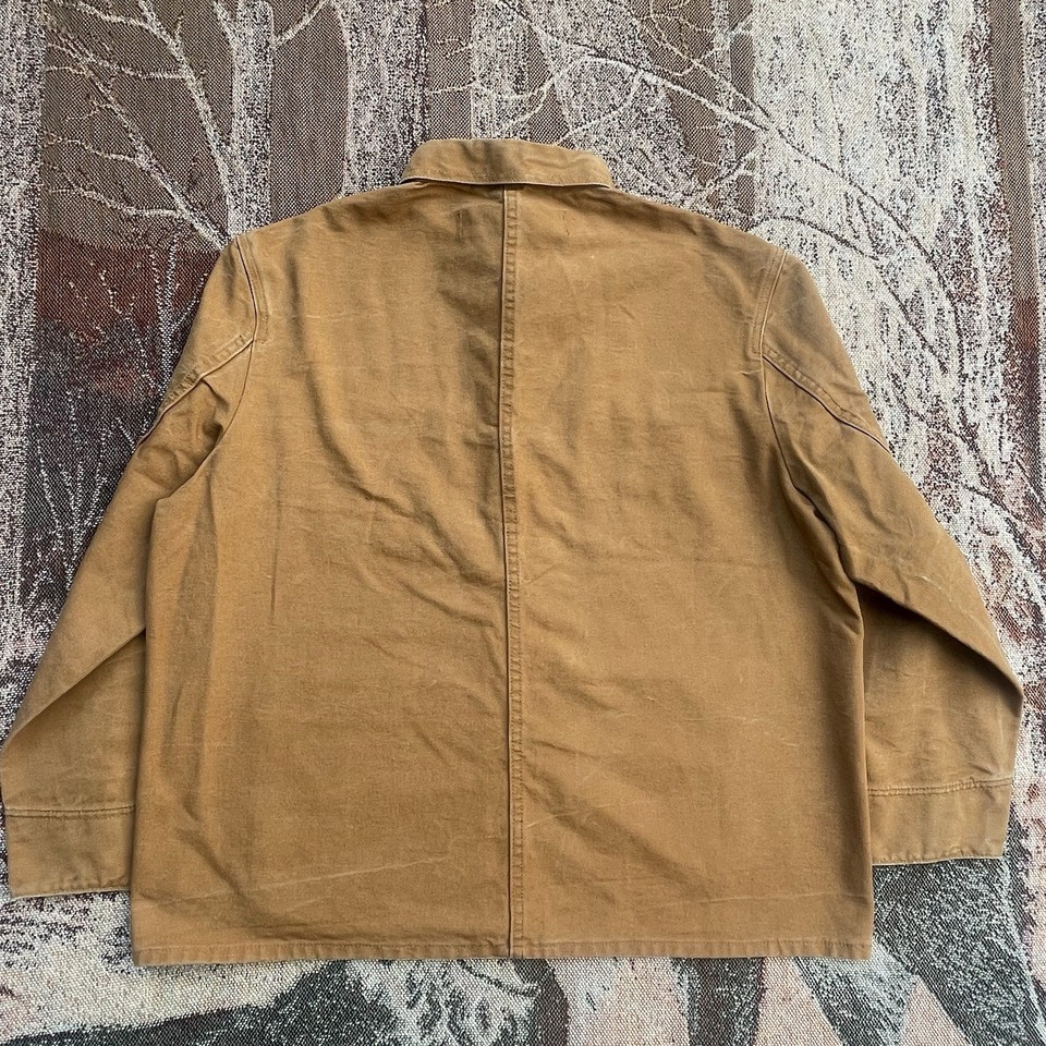 LC King Brown Duck Canvas Chore Coat Pointer Brand Tan Men's XL Duck ...
