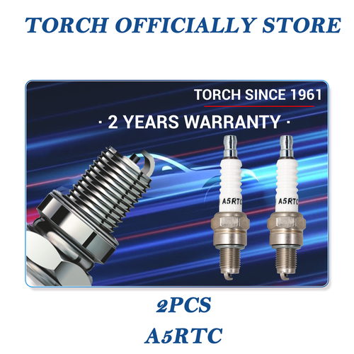 2pcs TORCH A5RTC Spark Plug Replacement for NGK CR6HSA for Champion 808 ...