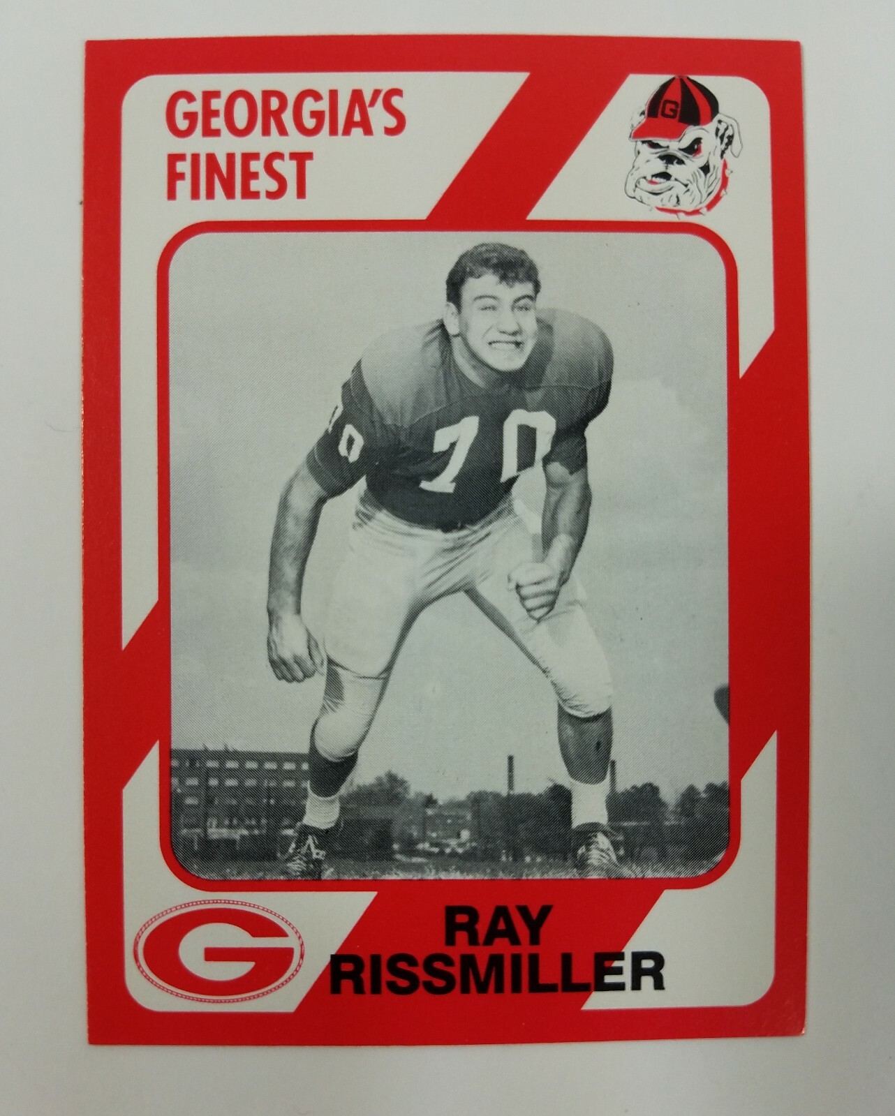 Ray Rissmiller Georgia Bulldogs UGA Dawgs 89 Collegiate Collection ...