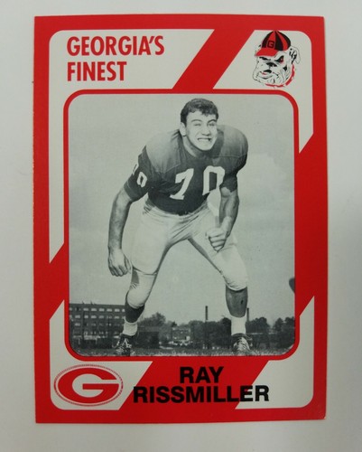Ray Rissmiller Georgia Bulldogs UGA Dawgs 89 Collegiate Collection ...