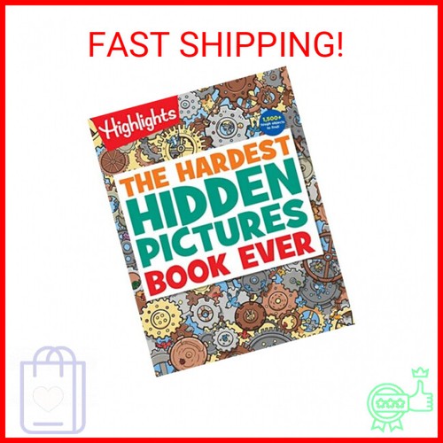 The Hardest Hidden Pictures Book Ever: 1500+ tough objects to find ...