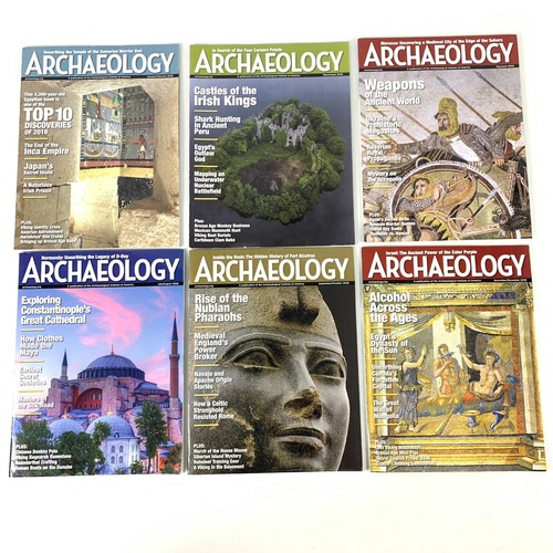 Archaeology Magazine Lot 2020 6 Issues Full Year Great Condition. | eBay