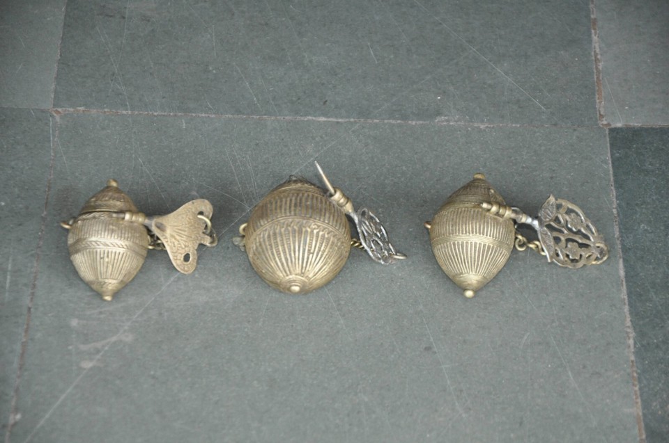3 Pc Vintage Solid Line Design Unique Shape Fine Handcrafted Room ...