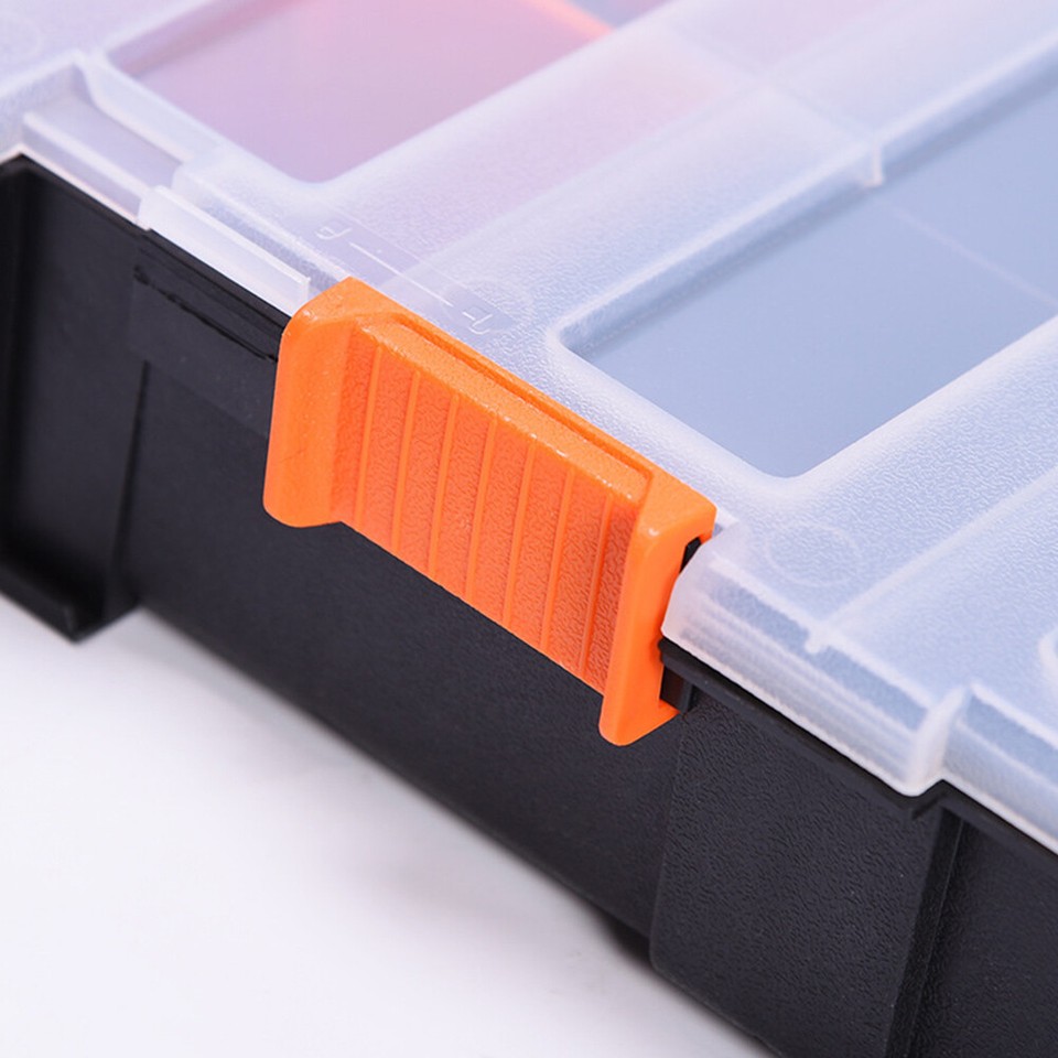 Double Side Tools Box Hardware Tool Arrangement Box for Screws Nuts ...