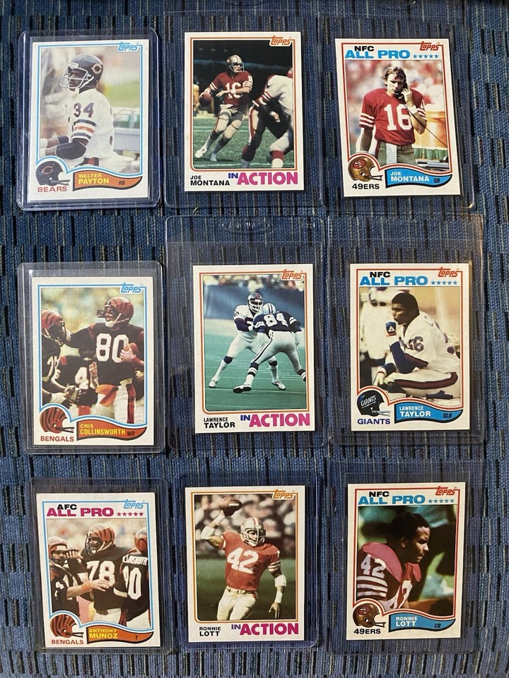 1982 Topps Football Complete Set | eBay