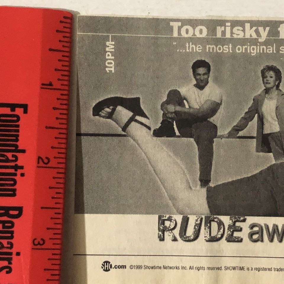 Rude Awakening Tv Guide Print Ad Sherilyn Fenn TPA18 | eBay