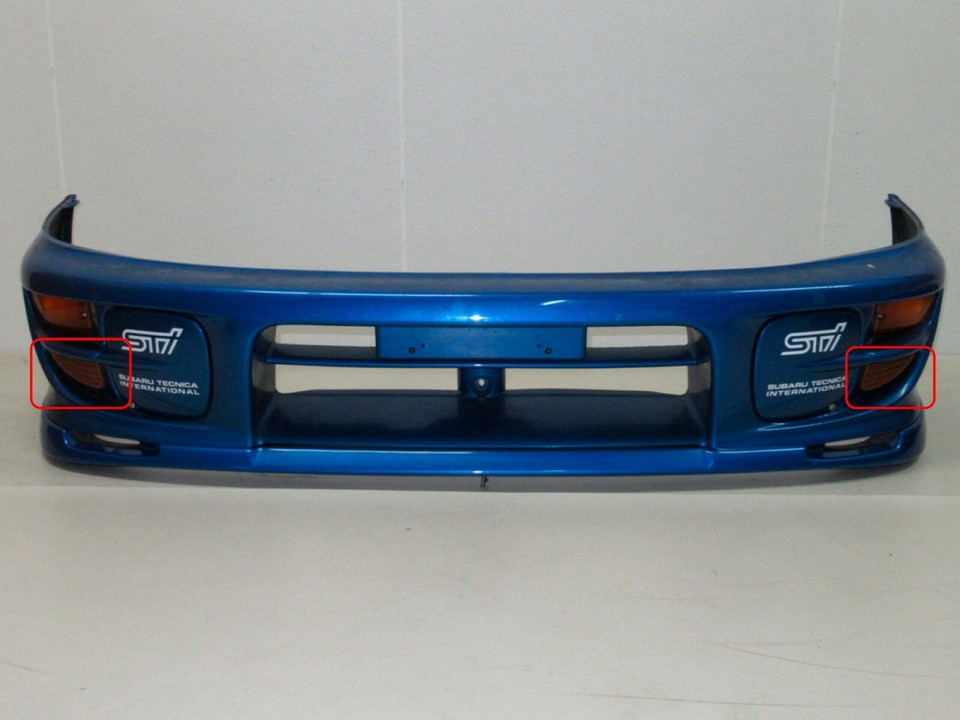 SUBARU Genuine Impreza WRX STi GC8 Front Bumper Lower Vent Cover RH ...