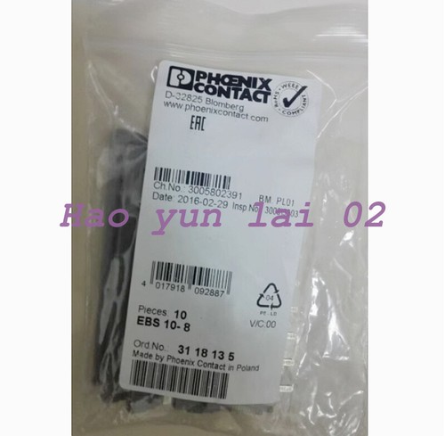 10 pcs/bag for NEW PHOENIX CONTACT Plug-in Bridge EBS 10-8 3118135 | eBay