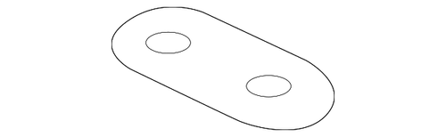 Genuine Toyota End Cap Lower Bracket 52149-0C010 | eBay