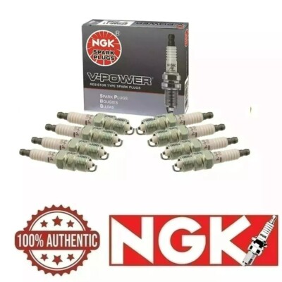 8 Plugs NGK ZFR6F11G/6987 V-Power Spark Plugs | eBay
