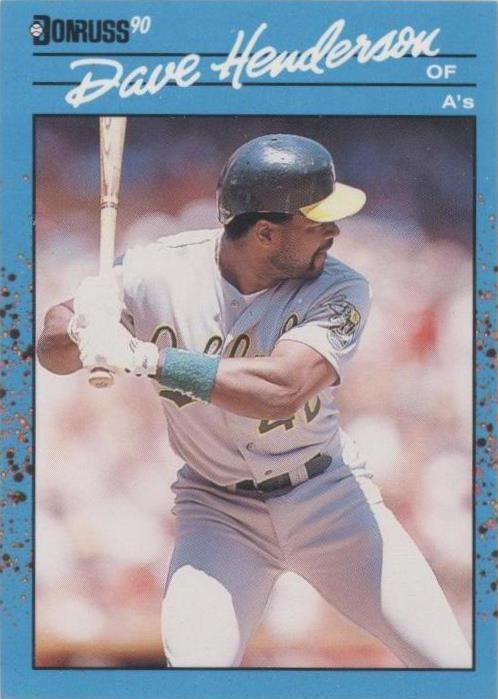 1990 Donruss Best of the American League - Dave Henderson #39 for sale ...