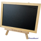 Wooden Wood Desktop Message Board Whiteboard Blackboard Easel ...