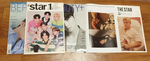 monsta x ONE ISON seventeen INFINITE MAGAZINE BOOK PHOTOS | eBay