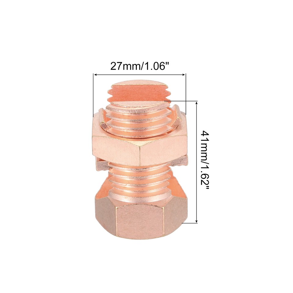 1PCS Split Bolt Connector Grounding Clamps TJ50-70 for Completing ...