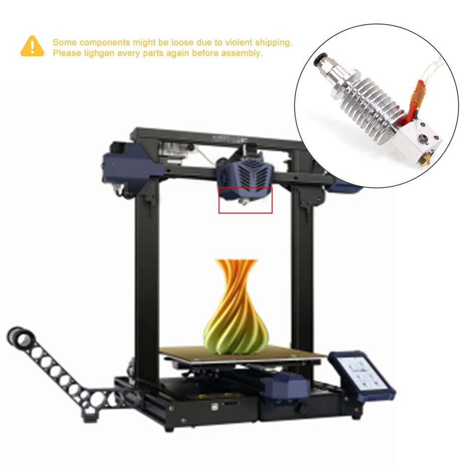 Anycubic Vyper Kobra Max Kobra Plus Volcano 3D Printer Extruder Hotend ...