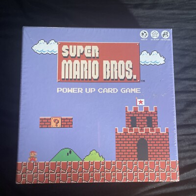 SUPER MARIO BROS POWER UP CARD GAME NINTENDO USAOPOLY - BRAND NEW ...