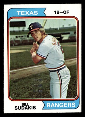 1974 Topps BILL SUDAKIS #63 GD Texas Rangers | eBay