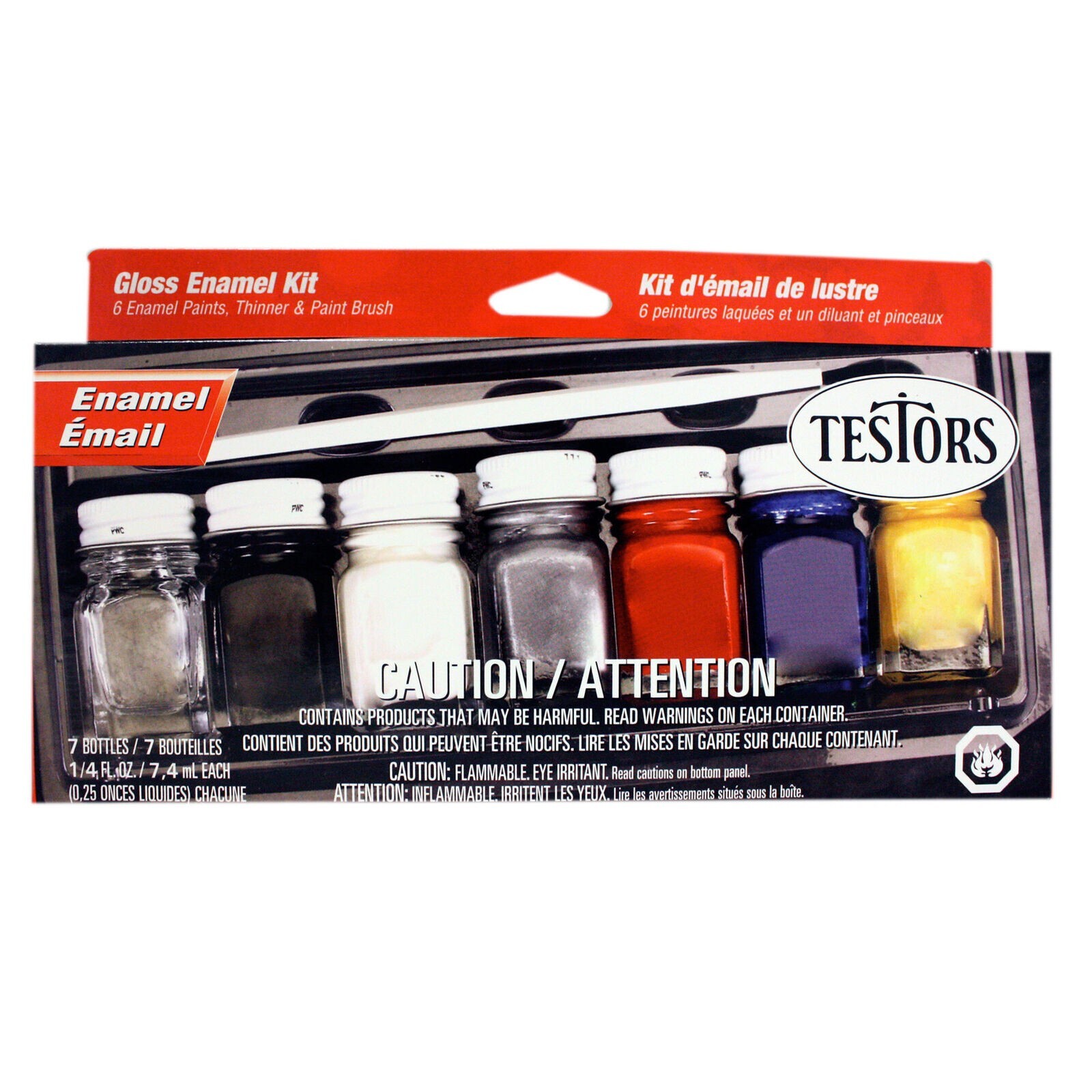 Testors Enamel Kit: Household, 6 Colors [TES9115X] | eBay