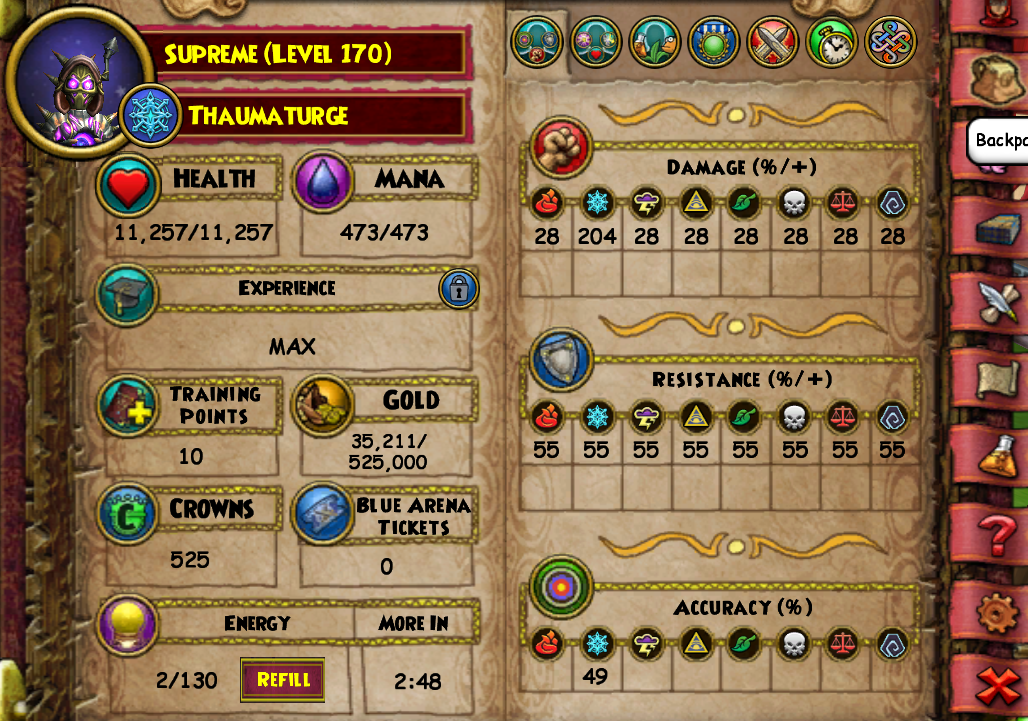 Wizard101 Ice Symbol