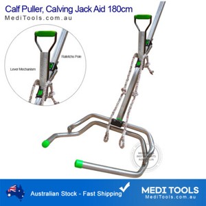 Vink Calf Puller 180cm, Calving Jack Aid, Stainless Steel, Heavy Duty ...
