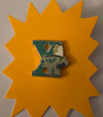 Disney Pin. Alphabet Letters. Letter X For XR. Hidden Mickey. Buzz Toy ...