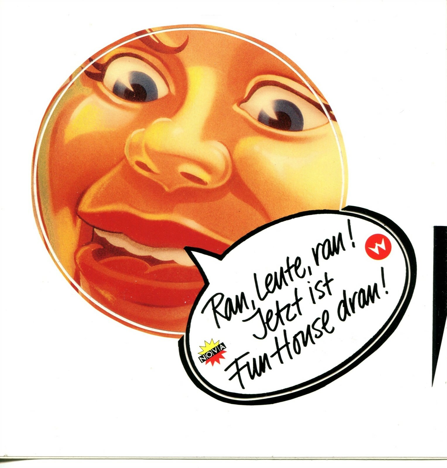 Funhouse German Pinball Promo Decal Sticker - Original Rare | eBay