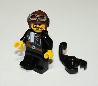 Lego Vintage Adventurers Lord Sam Sinister Minifigure Pilot w/ Classic ...