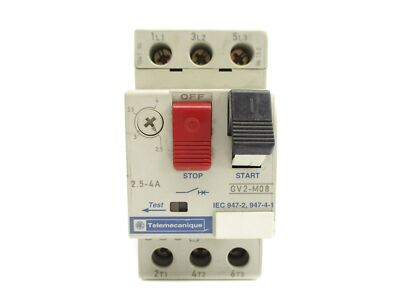 TELEMECANIQUE GV2-M08 575VAC 2.5-4A NSNP | eBay