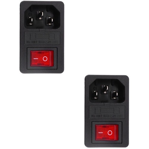 2 Pieces Lighted Fuse Socket Voltage Converter Electrical Outlet | eBay