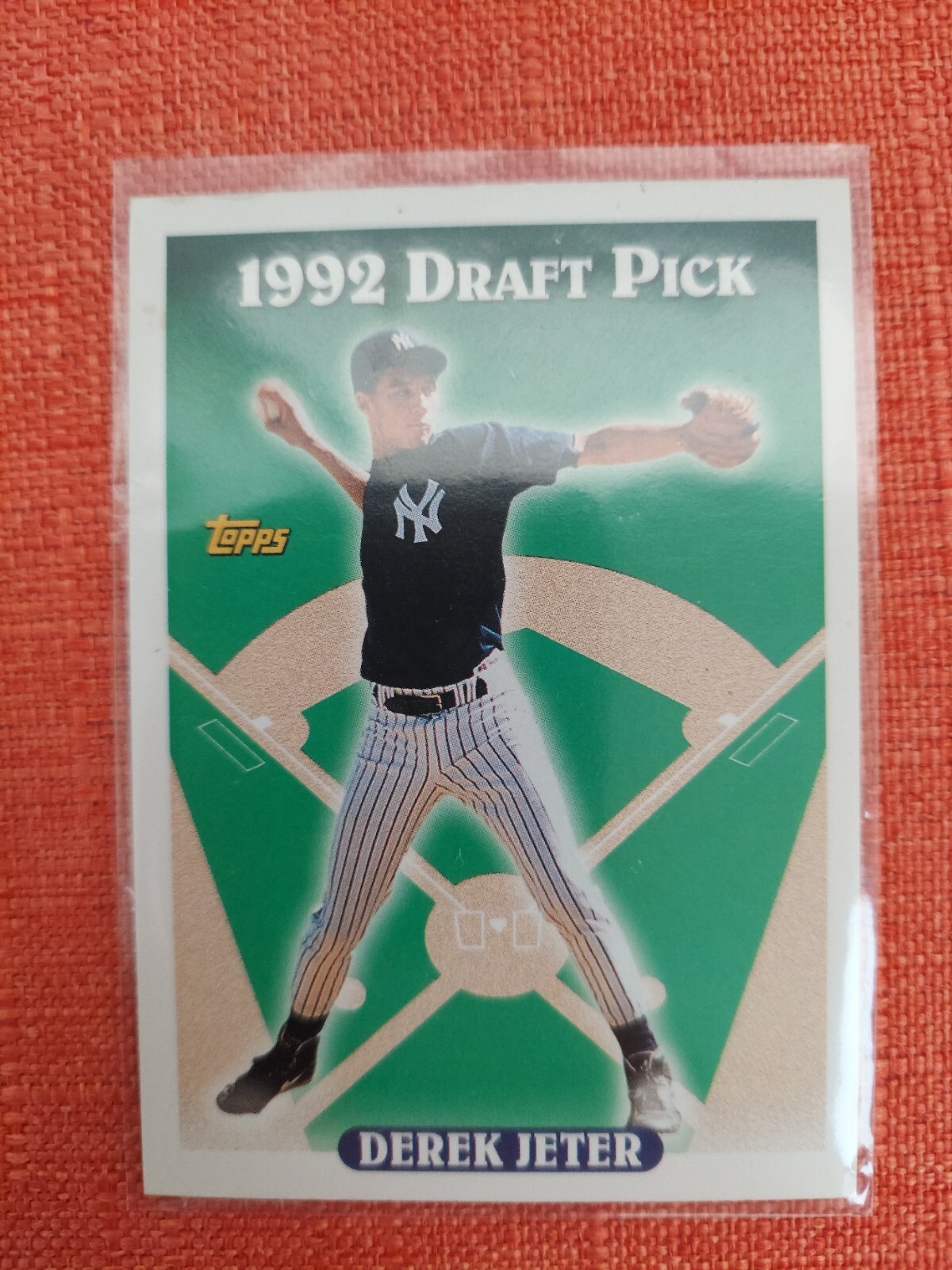 1992 Topps Derek Jeter Draft Pick Rookie Card RC #98 Yankees | eBay
